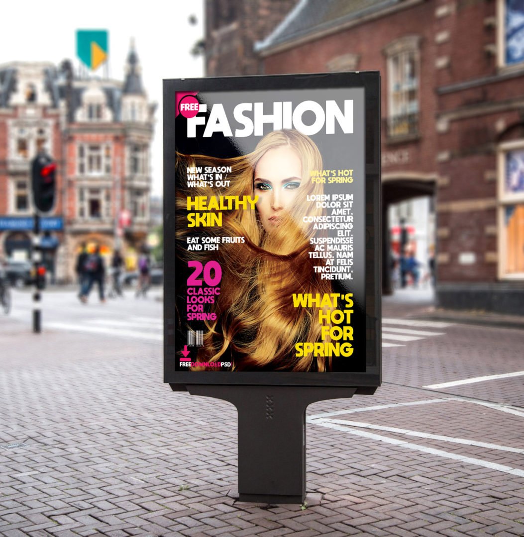 [Free Download] Magazine Template PSD | FreedownloadPSD.com