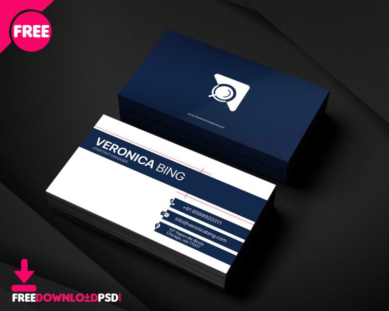 Assistant Manager Business Card | FreedownloadPSD.com