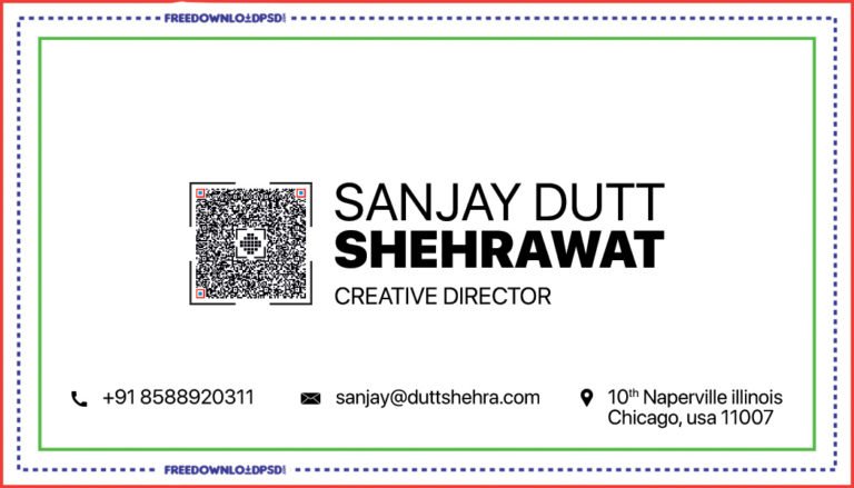 Director Business Card PSD Template | FreedownloadPSD.com