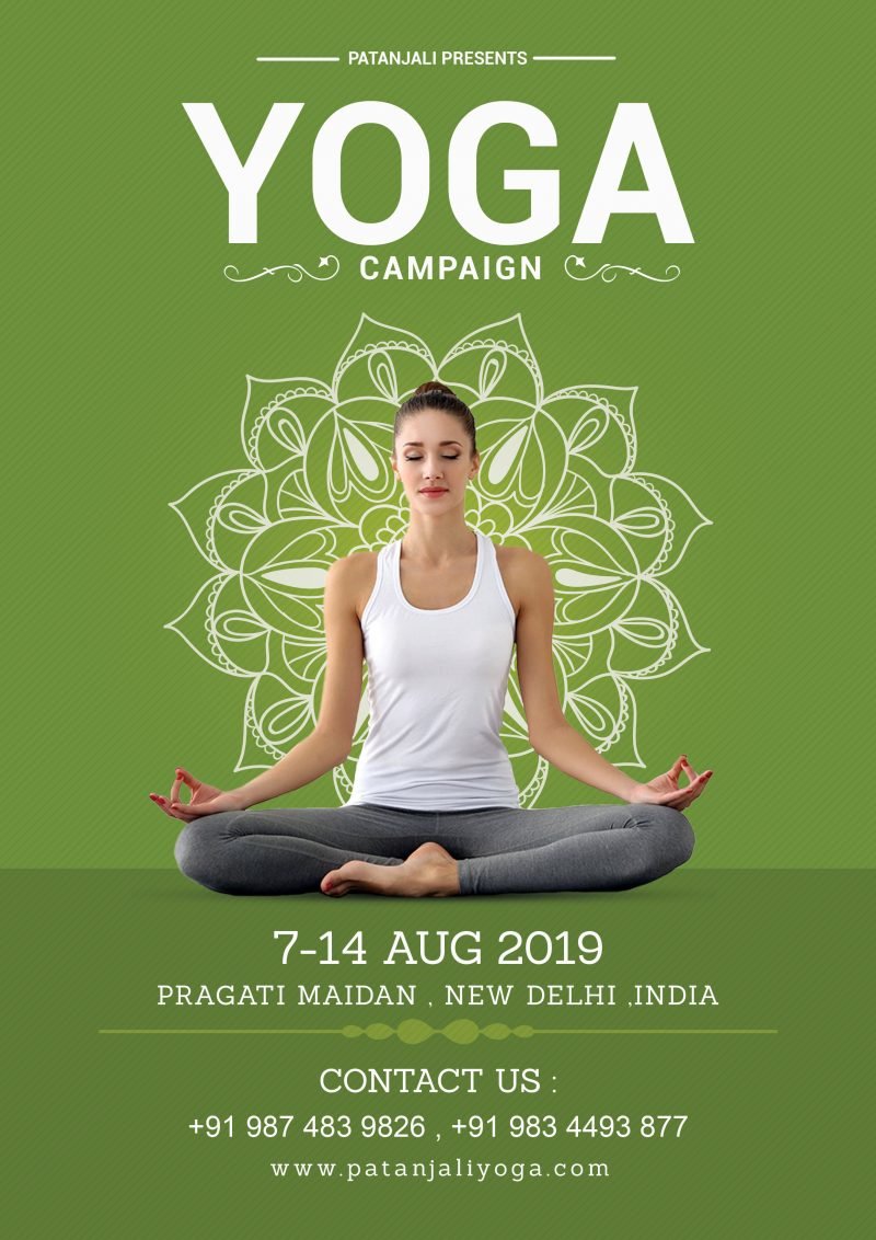 Yoga Campaign Flyer Free PSD | FreedownloadPSD.com