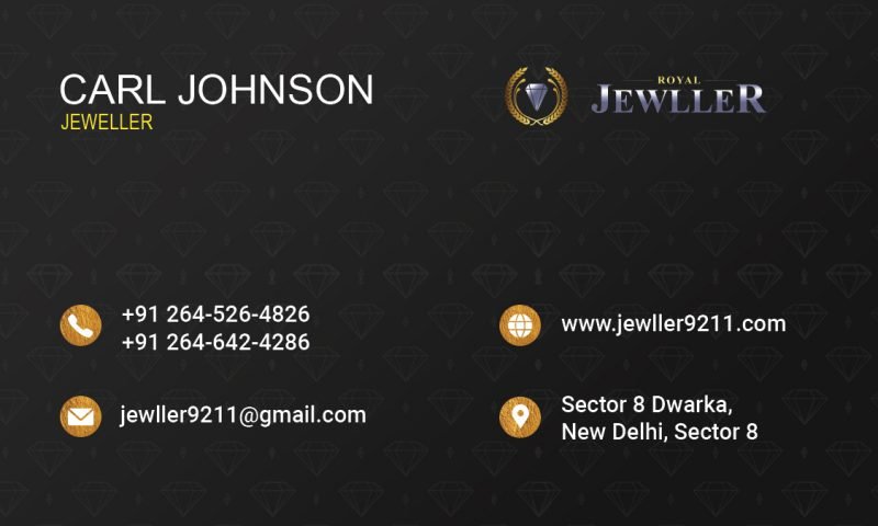 Jewellery Business Card Free PSD Template | FreedownloadPSD.com