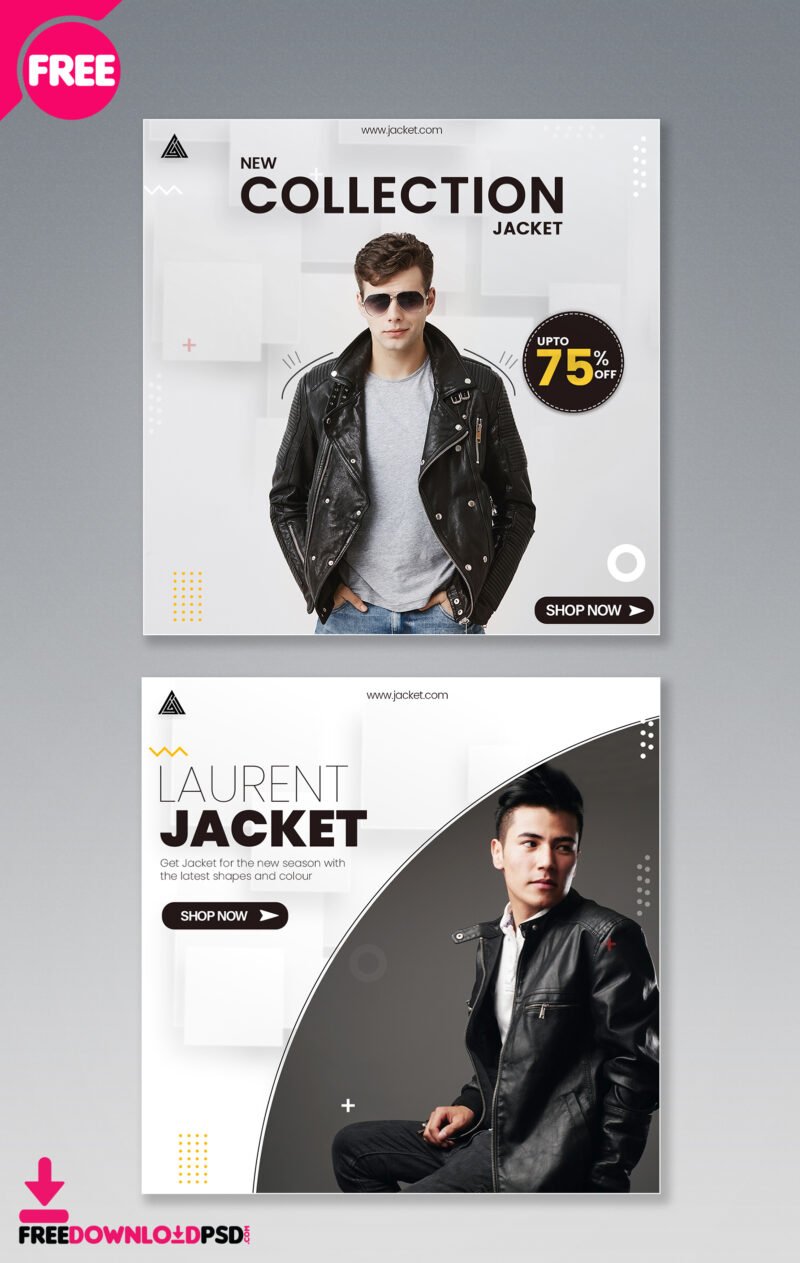 Jacket Social Media Post | FreedownloadPSD.com